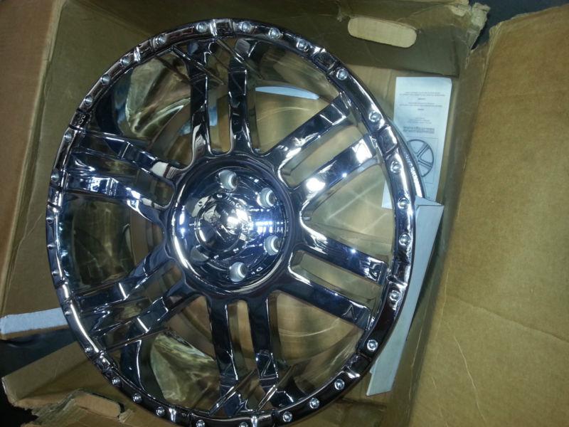 Find eagle 20 inch rims chrome very nice set of four!!!!!! For Lifted ...