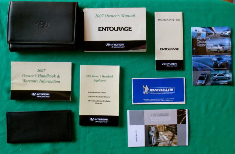 Find 2007 07 hyundai Entourage Owners Manual H10 in Las Vegas, Nevada ...
