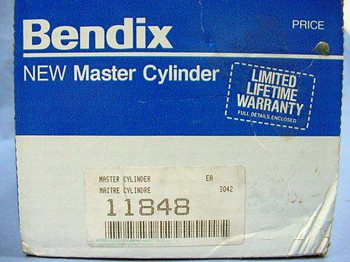 Find New Bendix 11848 Brake Master Cylinder 76 77 78 79 80 81 Accord ...