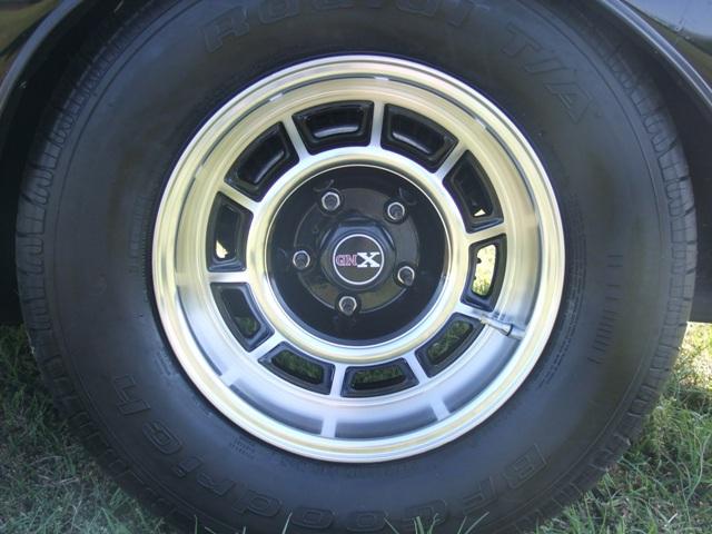 Find 87 Grand National aluminum reproduction wheels set of 2 15"x7" & 2 ...