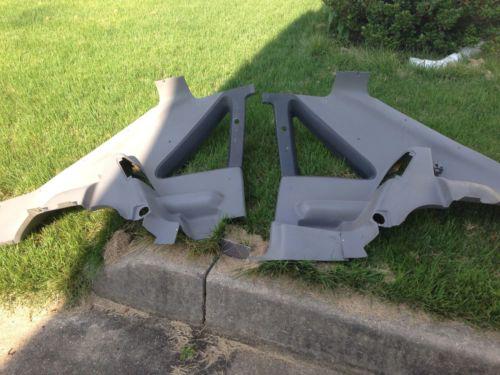 Find 87-89 Ford Mustang Smoke Gray Interior Rear Quarter Panels ...