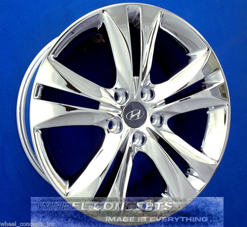Find HYUNDAI GENESIS COUPE 18 INCH CHROME WHEEL EXCHANGE OEM RIMS in ...