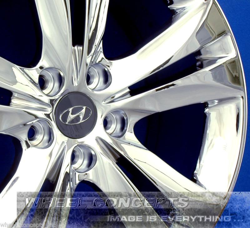 Find HYUNDAI GENESIS COUPE 18 INCH CHROME WHEEL EXCHANGE OEM RIMS in ...