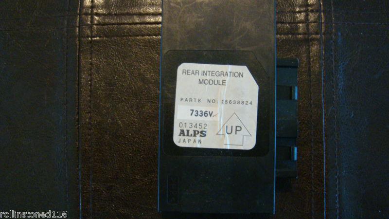 Find CADILLAC SEVILLE SLS STS 25638824 REAR INTEGRATION MODULE 98 99 00 ...