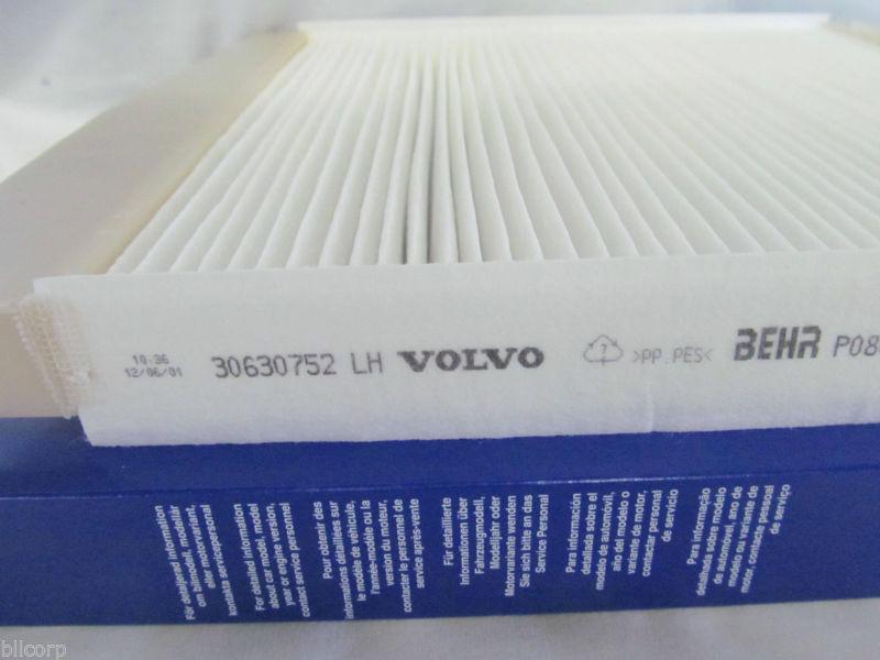 Find GENUINE OEM VOLVO CABIN POLLEN FILTER S80, S60, V70, XC90, PART ...
