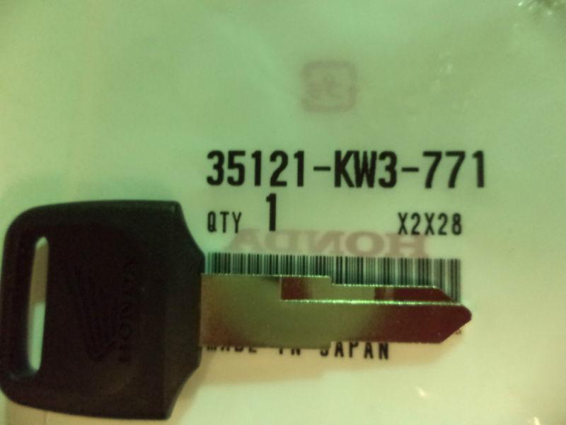 Find GENUINE HONDA KEY BLANK CMX450 CX500 CX650 GL1100 GL1200 GL500 T-1 ...