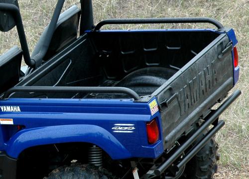 Sell YAMAHA RHINO 700 660 450 BLACK CARGO BED SIDE RAILS 04 05 06 07 08 ...
