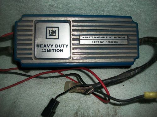 Sell GM IGNITION BOX ELECTRONIC IMCA MSD CHEVY 10037378 RACE MODIFIED ...