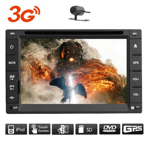 Sell In Dash Car Radio 6.2" Double Din Head Unit GPS Navi DVD+Free ...