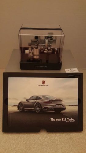 Sell Porsche 2016 911 Turbo Model Engine Display Hard Bound Manual With ...