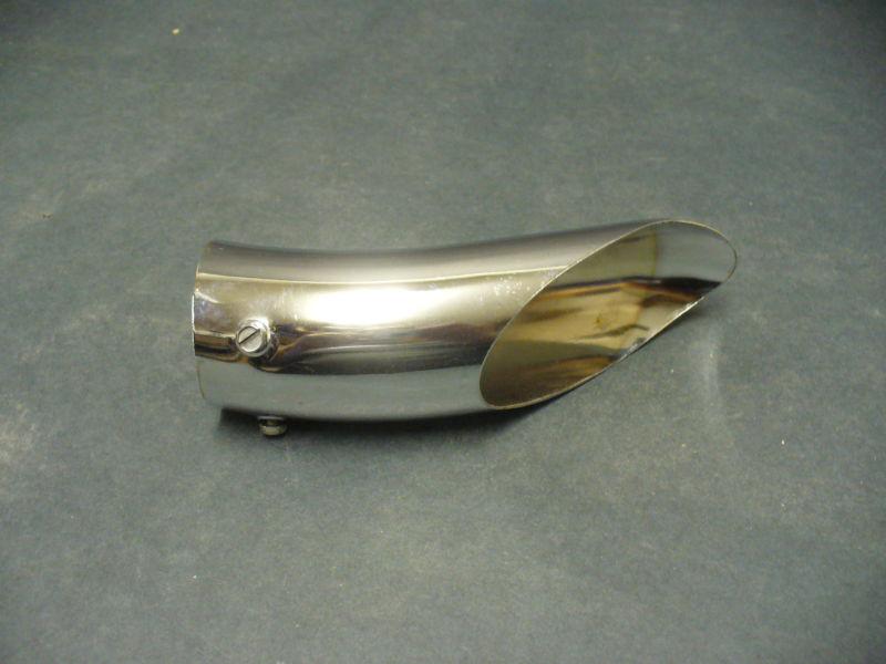 Sell Accessory exhaust tip hot rod rat rod custom motorcycle in Signal ...