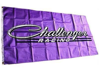 Purchase Challenger Racing banner flag dodge Mopar violet 4X2 FT in San ...