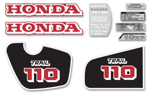 Purchase 1984-86 Honda CT110 Trail - 9 pc. decal set in London, ON ...
