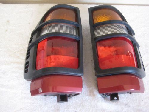 Purchase 1998-1999 ISUZU RODEO OEM REAR TAILLIGHTS WITH FACTORY RARE ...