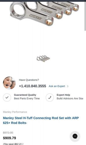 Purchase B Series Manley H Beam Plus Rods in Aldie, Virginia, United ...