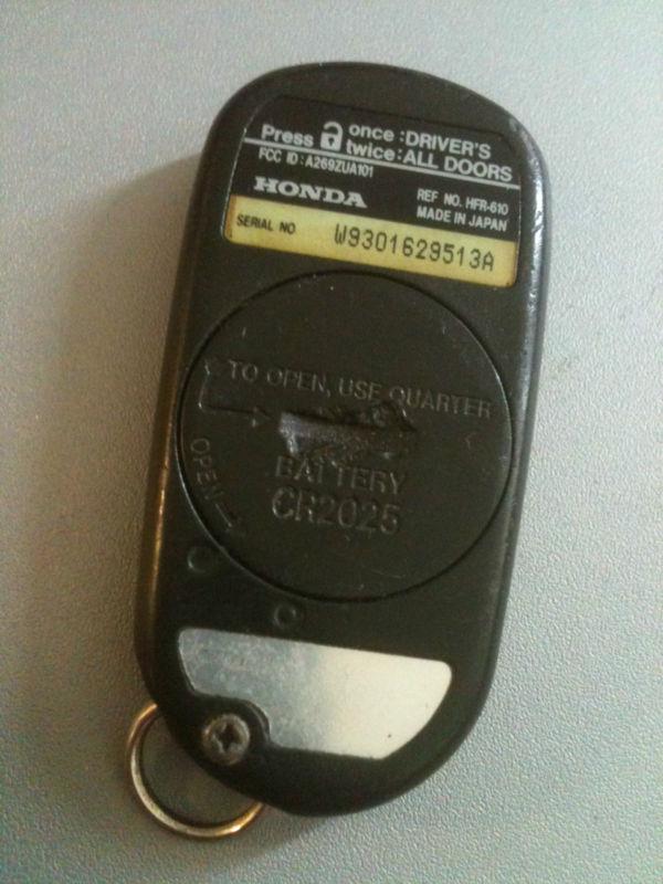 Purchase 96 - 98 HONDA CIVIC KEYLESS ENTRY REMOTE A269ZUA101 in ...
