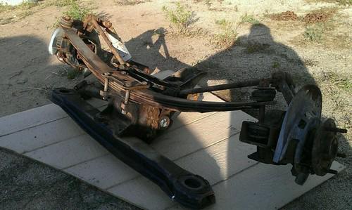 Purchase CORVETTE C-3 COMPLETE REAR END.POSITRACTION. (3:08) '63-'79 ...