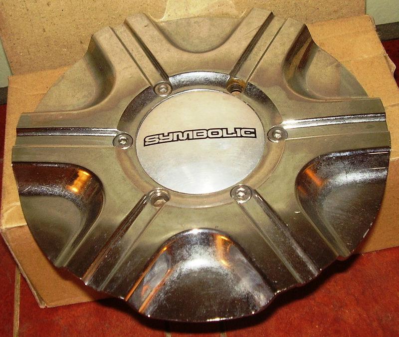 Purchase Symbolic Wheels Chrome Custom Wheel Center Caps #C-123 (1) in ...