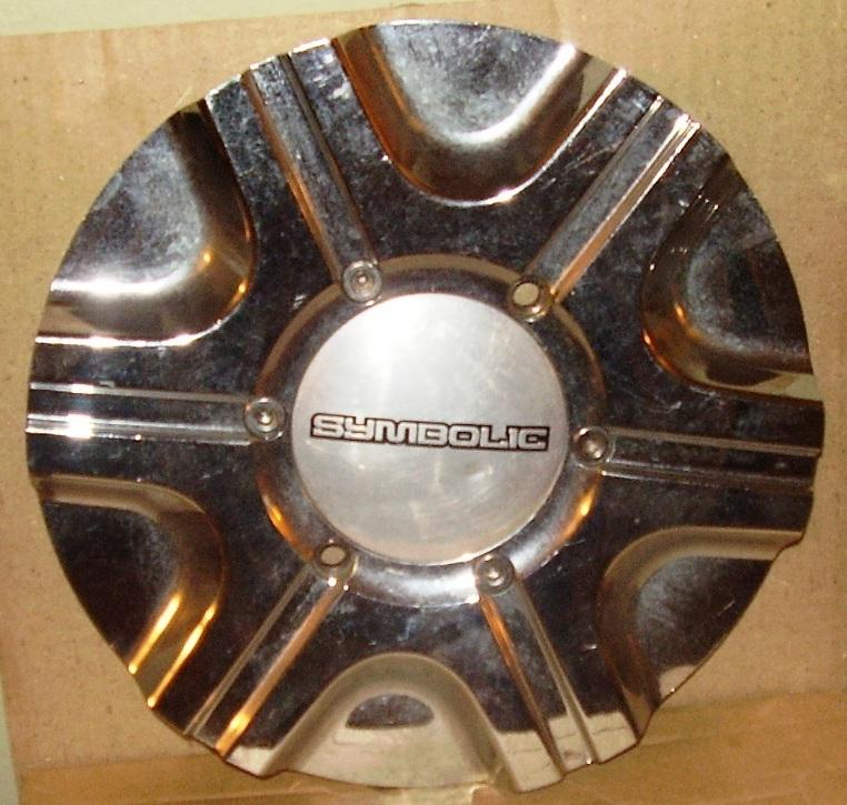 Purchase Symbolic Wheels Chrome Custom Wheel Center Caps #C-123 (1) in ...