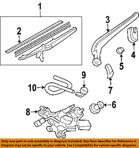 Purchase TOYOTA OEM 8524135031 Wiper Arm/Windshield Wiper Arm in ...