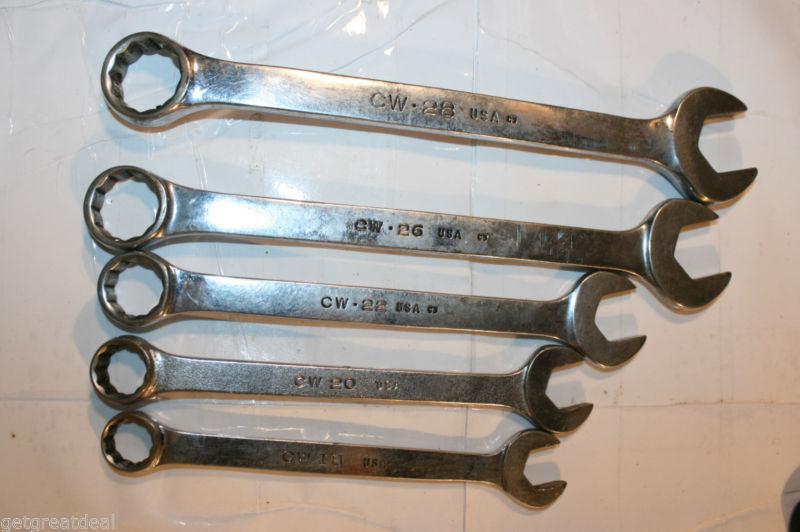 Purchase MAC TOOLS STANDARD COMBINATION 12-POINT WRENCH SET 7/8" 13/16 ...