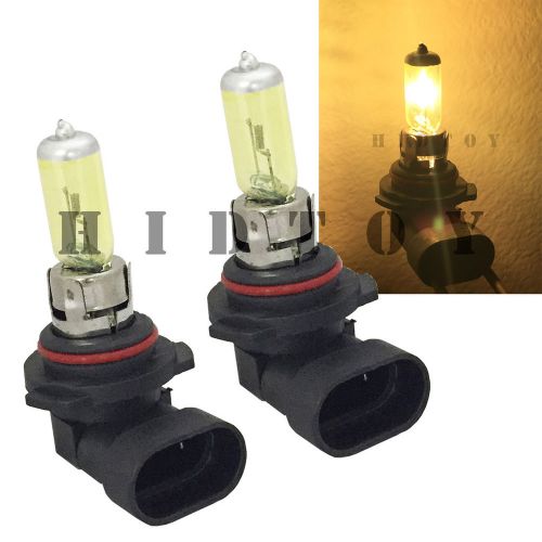 Buy 9006-HB4 100W Yellow Xenon Halogen 3000K Headlight 2x Light Bulb # ...