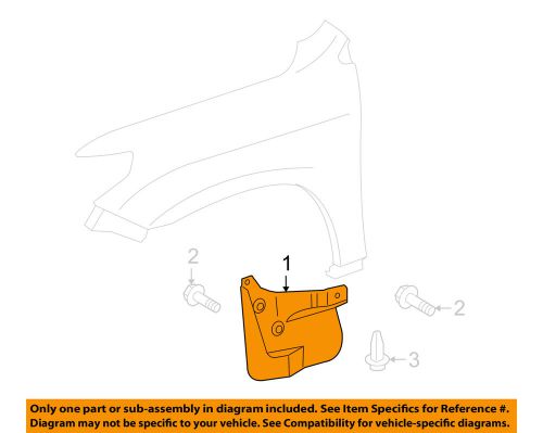 Buy TOYOTA OEM 13-16 Land Cruiser-Mud Flap Right 7662160150 in Union ...