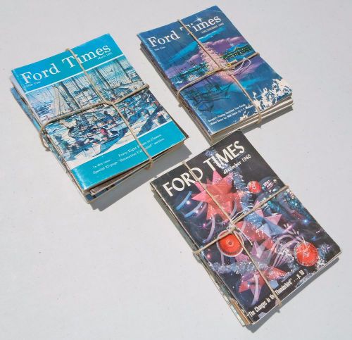 Buy 1960 1963 & 1965 FORD TIMES Magazine Issues in Ballwin, Missouri ...