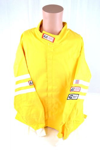 Buy RJS RACING ADULT SFI 3-2A/1 CLASSIC 3X FIRE SUIT JACKET YELLOW ...