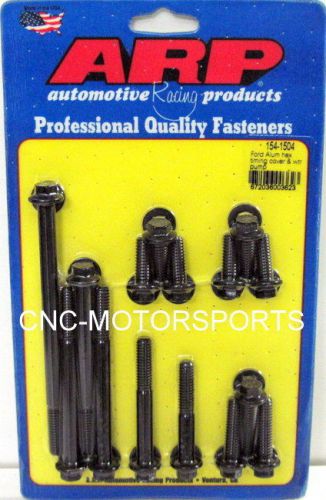 Buy ARP TIMING COVER AND WATER PUMP BOLT KIT 154-1504 FORD 289 302 in ...