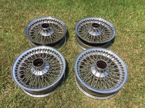 Buy Jaguar XKE S2 S1.5 Wire wheels 5"x15" XA472 in Croton-on-Hudson ...
