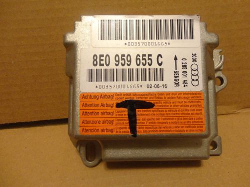 Buy 2002 2003 2004 A4 S4 AIR BAG AIRBAG CONTROL MODULE UNIT SRS RELAY ...