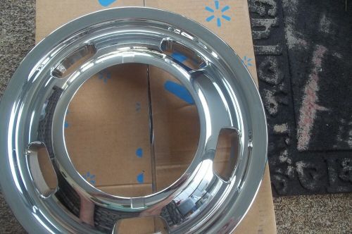 Buy 2005-2018 Dodge Ram 3500 Front Dually Chrome Wheel Trim Ring Cover ...