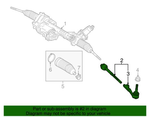 Buy Genuine BMW Tie Rod Assembly 32106765235 in , for US $248.80