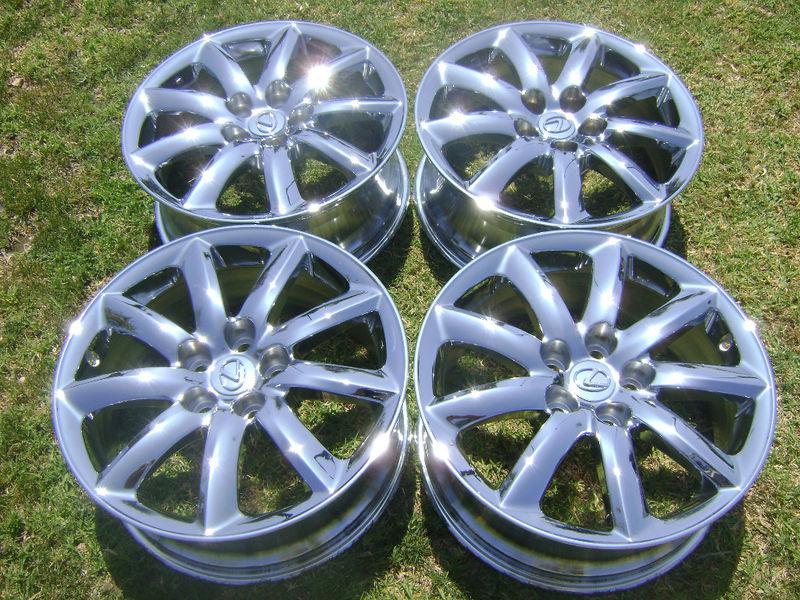 Buy 4-18' BRAND NEW OEM CHROME WHEELS LEXUS LS460 2007-2011 in Los ...