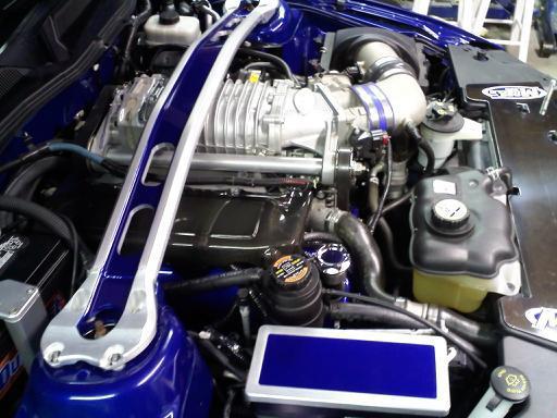 Buy 2005 MUSTANG 4.6 3V INTERCOOLED MP112 MAGNACHARGER MAGNUSON ...