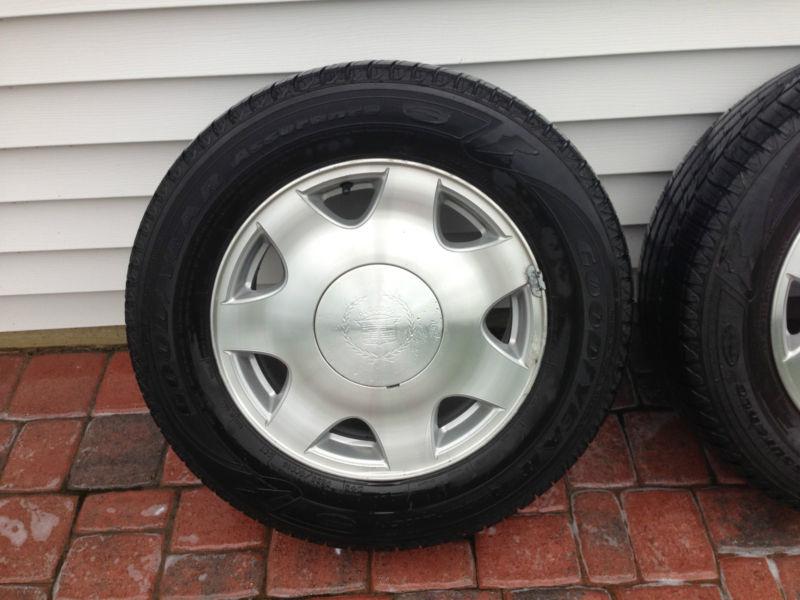 Buy Cadillac Seville 1998-2001 16" OEM Alloy Wheels and Goodyear ...