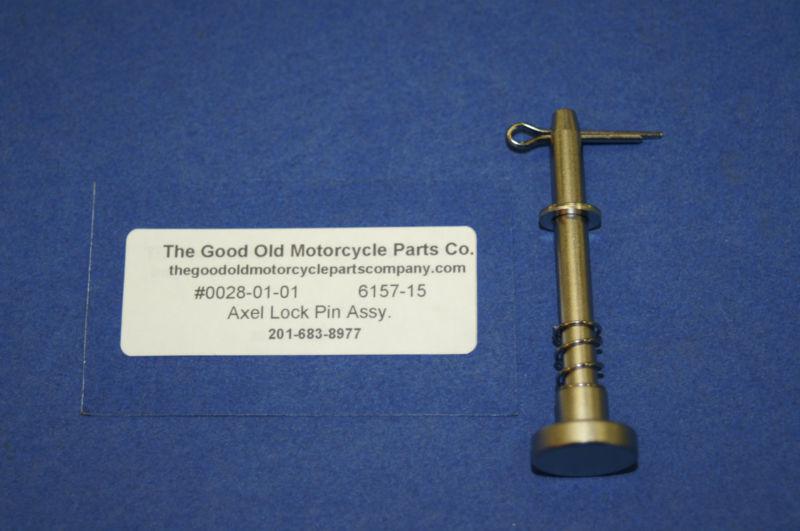 Buy Harley JD Sidecar Axle Lock Pin Assembly 1915-1927 Nickel Plated ...