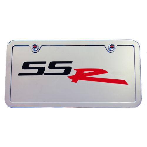 Buy 2003 2004 2005 2006 Chevrolet SSR License Plate Frame Tag MADE IN ...
