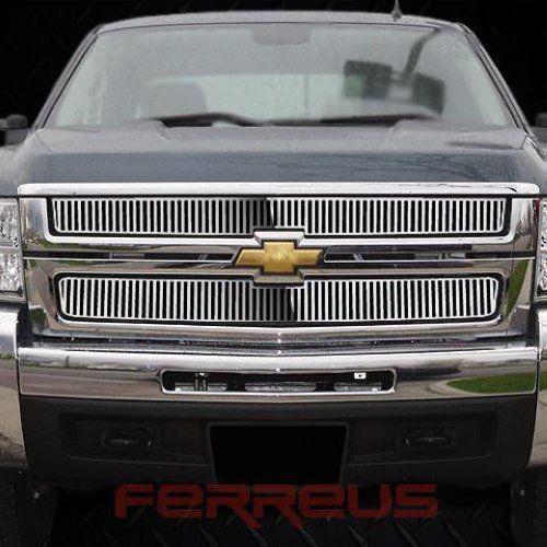Find Chevy Silverado HD 2500 3500 07-10 Vertical Billet Stainless Grill ...