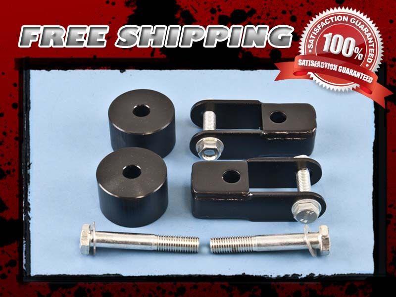 Find Black Nylon Lift Kit Front 2" Coil Spacer Block 4X4 4WD W/ Shock ...