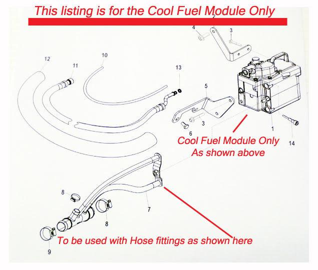 Find Mercruiser Cool Fuel Module 864650A05 Gen lll MPI Mercury in ...
