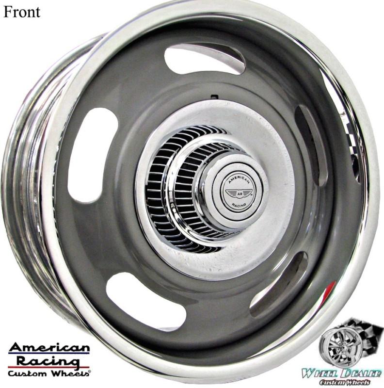 Find 17x7-17x8" GRAY AMERICAN RACING VN327 RALLYE WHEELS IN-STOCK FOR ...