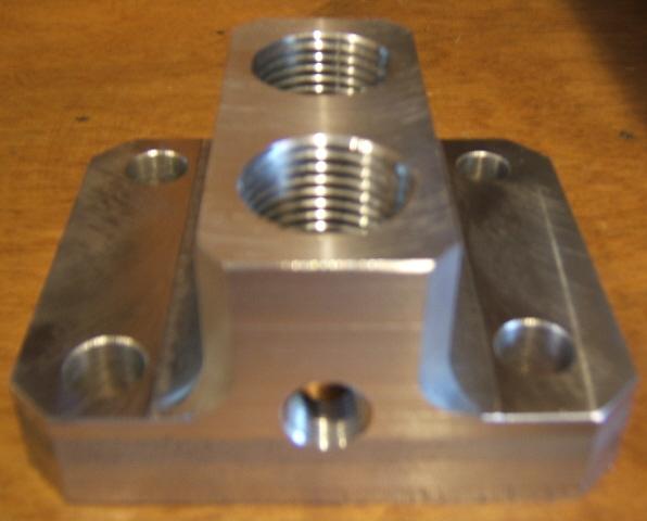 Find FORD FE 390 427 428 BILLET REMOTE OIL FILTER ADAPTER in Waller ...