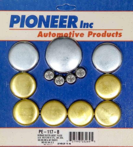 Find Pioneer Pe-117-B Amc V8 Freeze Plug Kit - Brass Freeze Plug ...