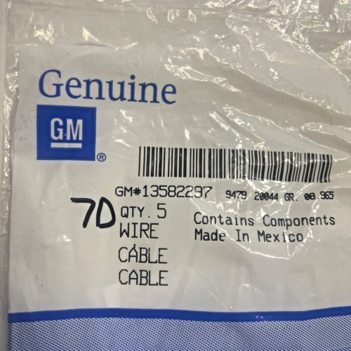 Find Genuine OEM GM Multi Purpose Wire Connector 13582298 in , for US ...