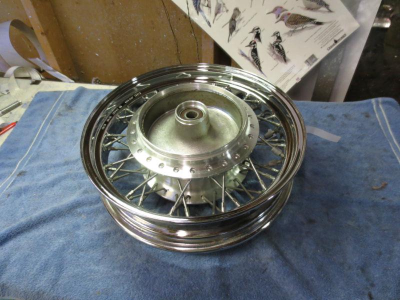 Find 2002 HONDA SHADOW ACE VT750 Rear Wheel Rim Spoked NEAR MINT in ...