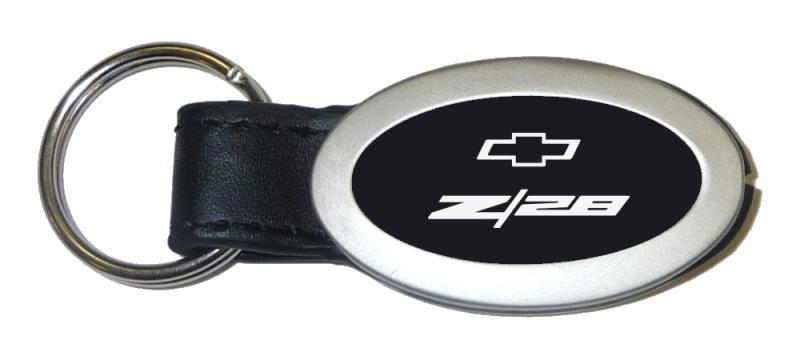 Find Chevrolet Camaro Black Oval Leather Key Chain Ring Tag Key Fob ...