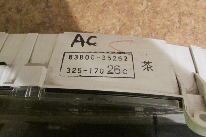 Find Toyota V6 3.4L 4Runner Surf Speedometer Instrument Gauge CLUSTER ...