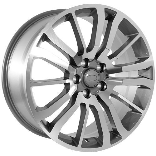 Sell 22 Inch Land Rover Wheels Gunmetal Replica Rims in San Diego ...